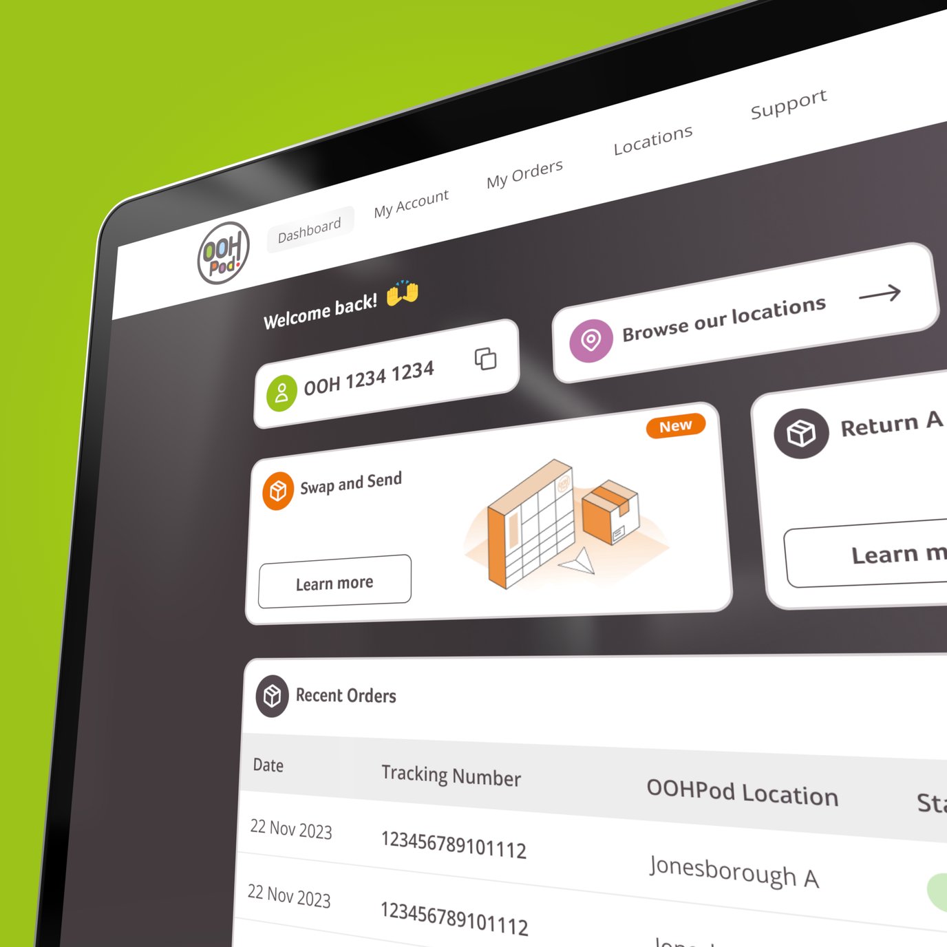 How do I login to OOHPod?